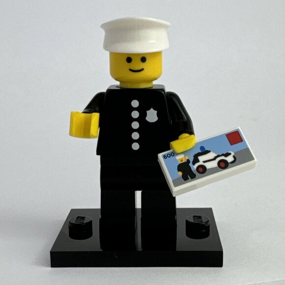Lego | Toys | Lego Classic Police Officer Minifigure W Base 721 Series ...